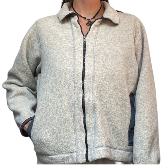 Patagonia | Jackets & Coats | Vintage Patagonia Synchilla Zip Up Beige ...